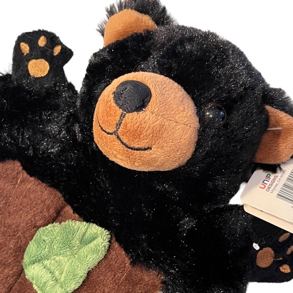 Unipak | Toys | Hand Puppet In N Out Black Bear In Tree By Unipak Plush ...